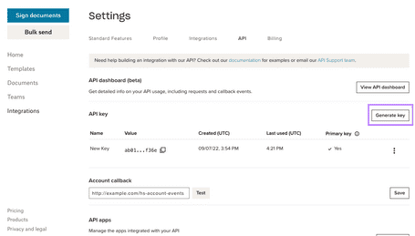 Authentication | Dropbox Sign for Developers