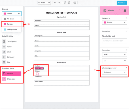 Adding Pre-filled Data to your Documents with Templates | Dropbox Sign ...