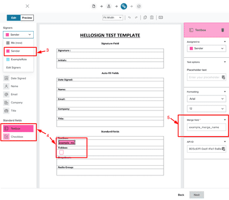 Adding Pre-filled Data to your Documents with Templates | Dropbox Sign ...