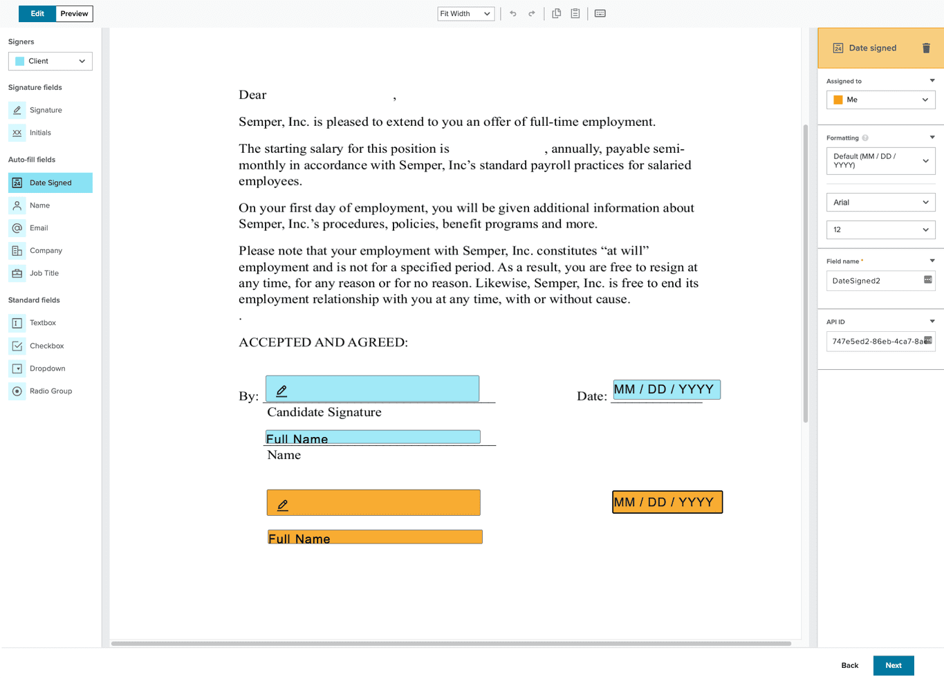 Templates with the Dropbox Sign API | Dropbox Sign for Developers